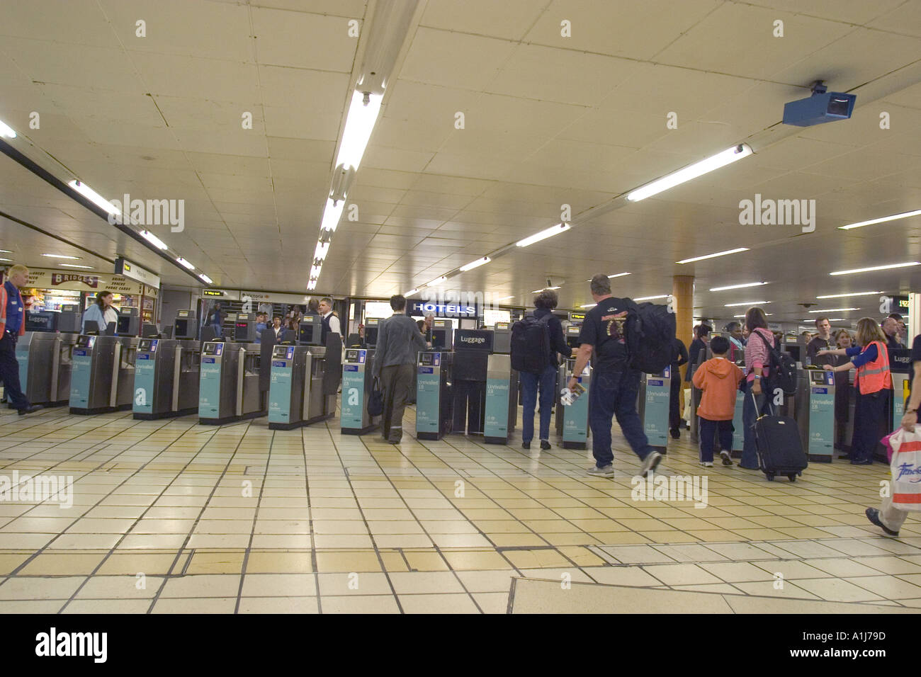 London Underground Ticket Gates High Resolution Stock Photography and ...