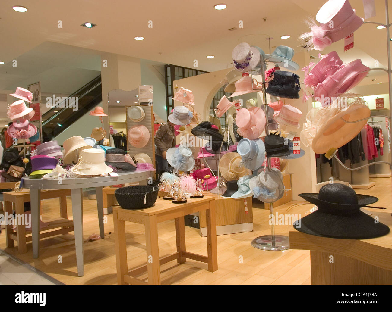 Millinery store hi-res stock photography and images - Alamy
