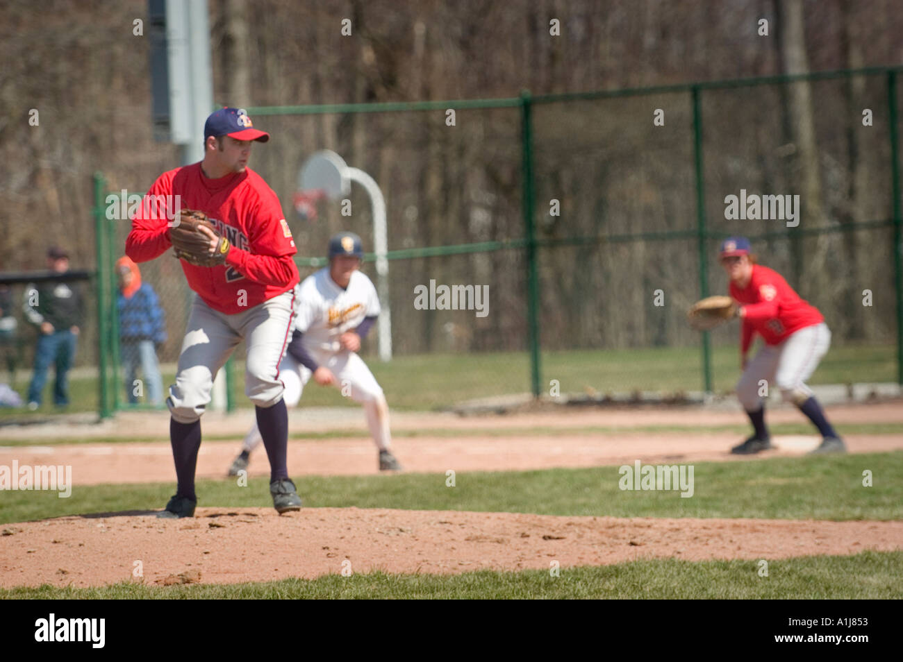 Action baseball player college hi-res stock photography and images - Alamy