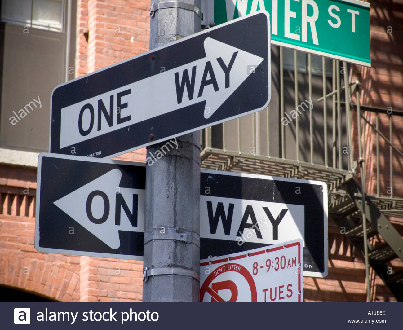 Directional Road Signs Roadsign Roadsigns Signs Stock Photos ...