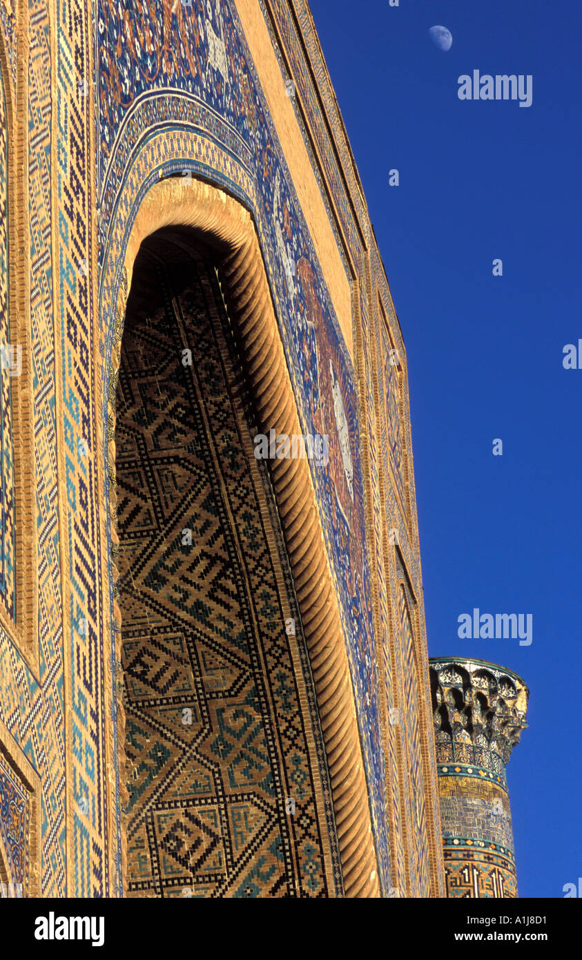 Registan Square Tiles Blue High Resolution Stock Photography and Images ...