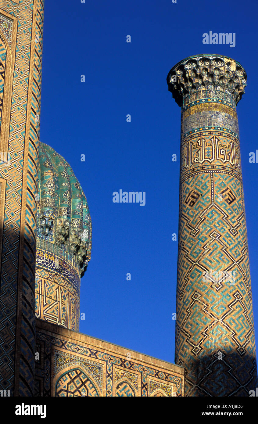 Registan Square Tiles Blue High Resolution Stock Photography and Images ...