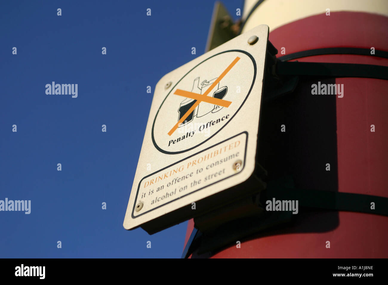 Drinking prohibited sign Stock Photo - Alamy