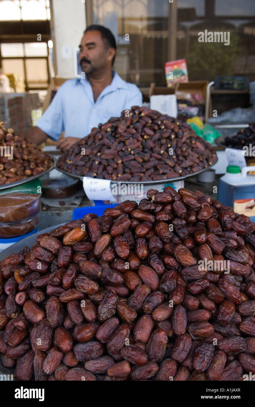 Abu Dhabi "United Arab Emirates" UAE Man selling different types of ...