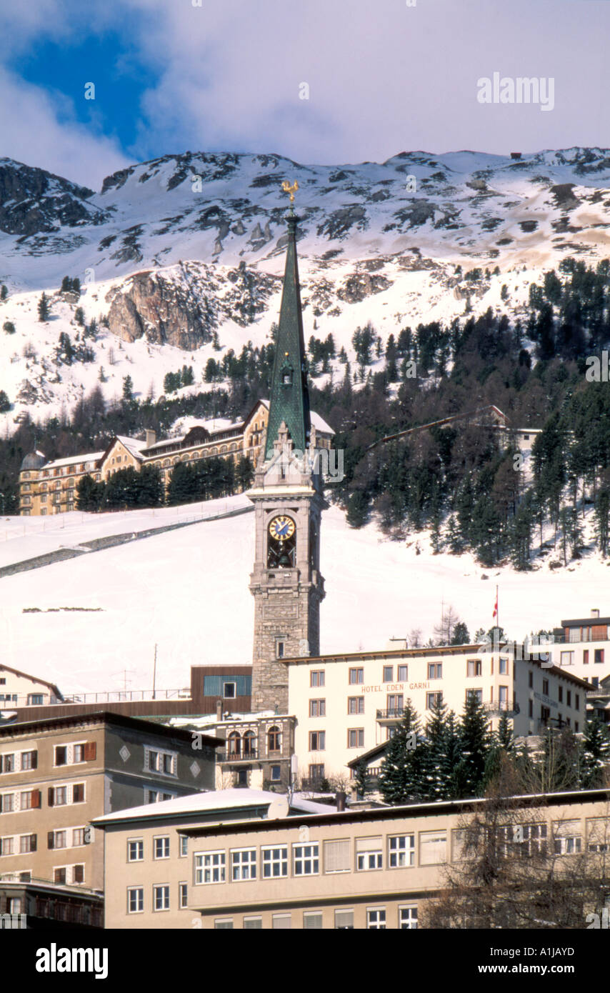 St moritz skyline hi-res stock photography and images - Alamy