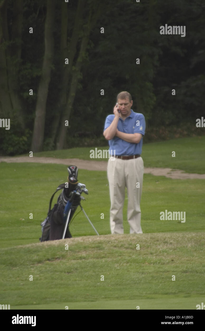 Golf duke york prince andrew hi-res stock photography and images - Alamy