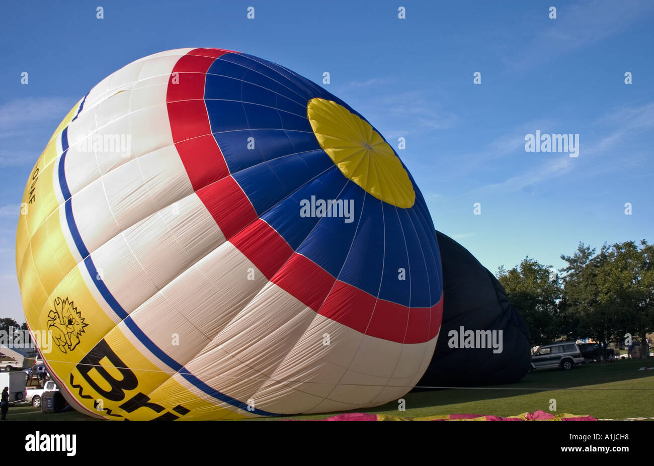 Balloon being inflated Stock Photo - Alamy