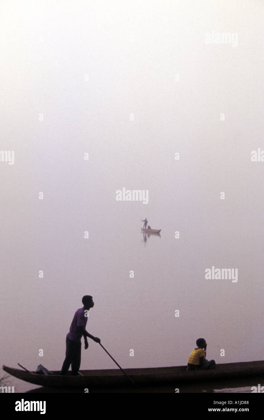 Congo river dugout canoe hi-res stock photography and images - Alamy