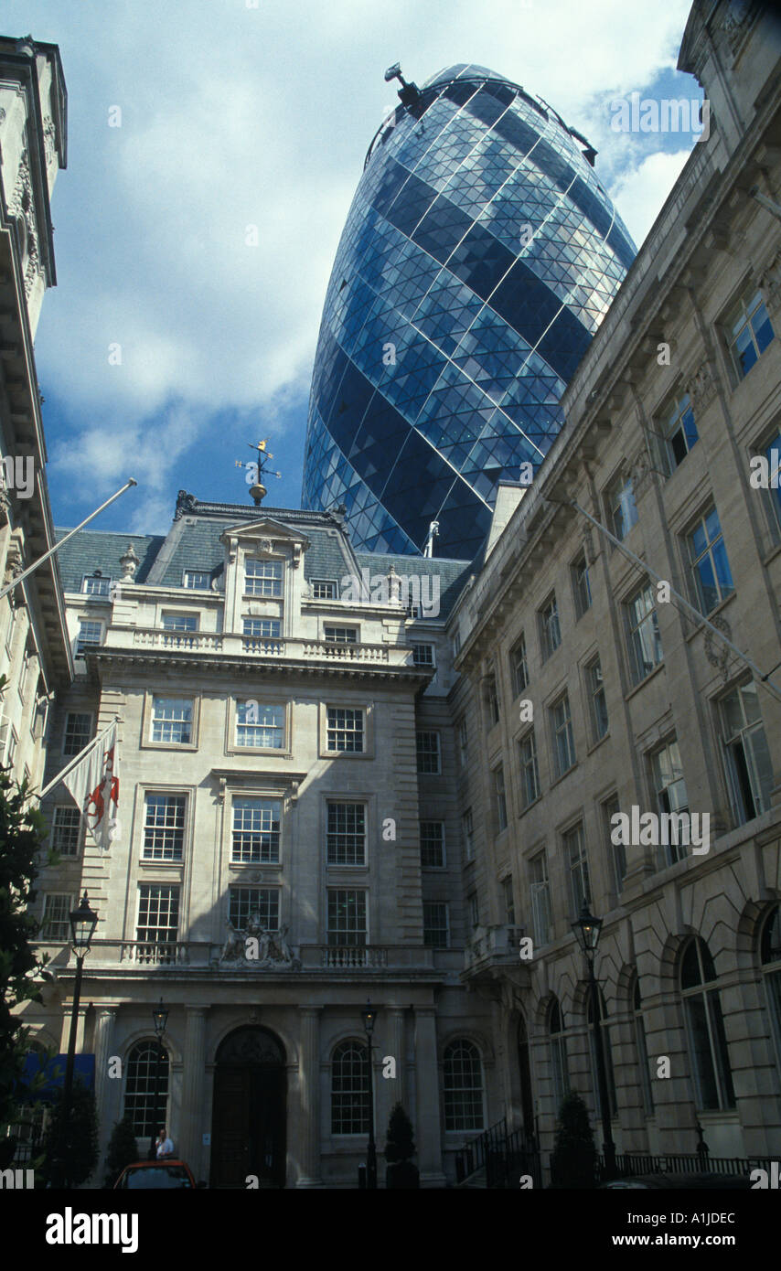 The Gherkin Building Stock Photo - Alamy