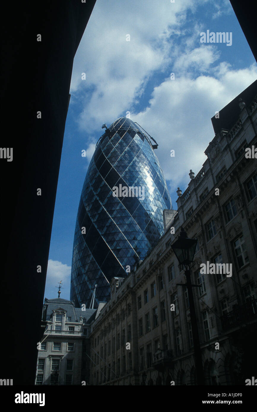 The Gherkin Building Stock Photo - Alamy