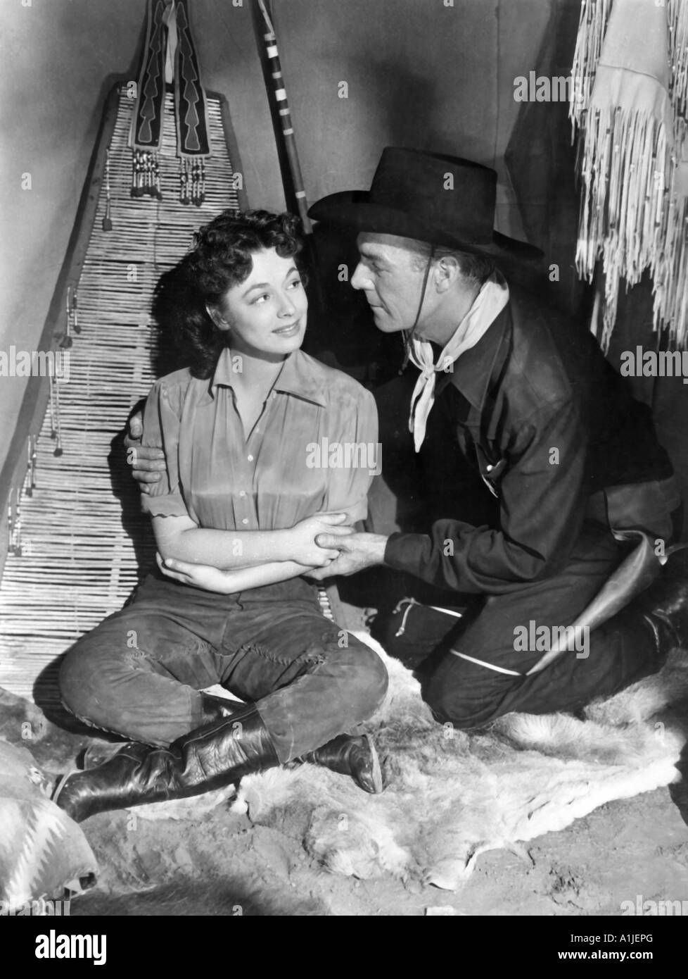 Colt 45 Year 1951 Director Edwin L Marin Randolph Scott Ruth Roman ...