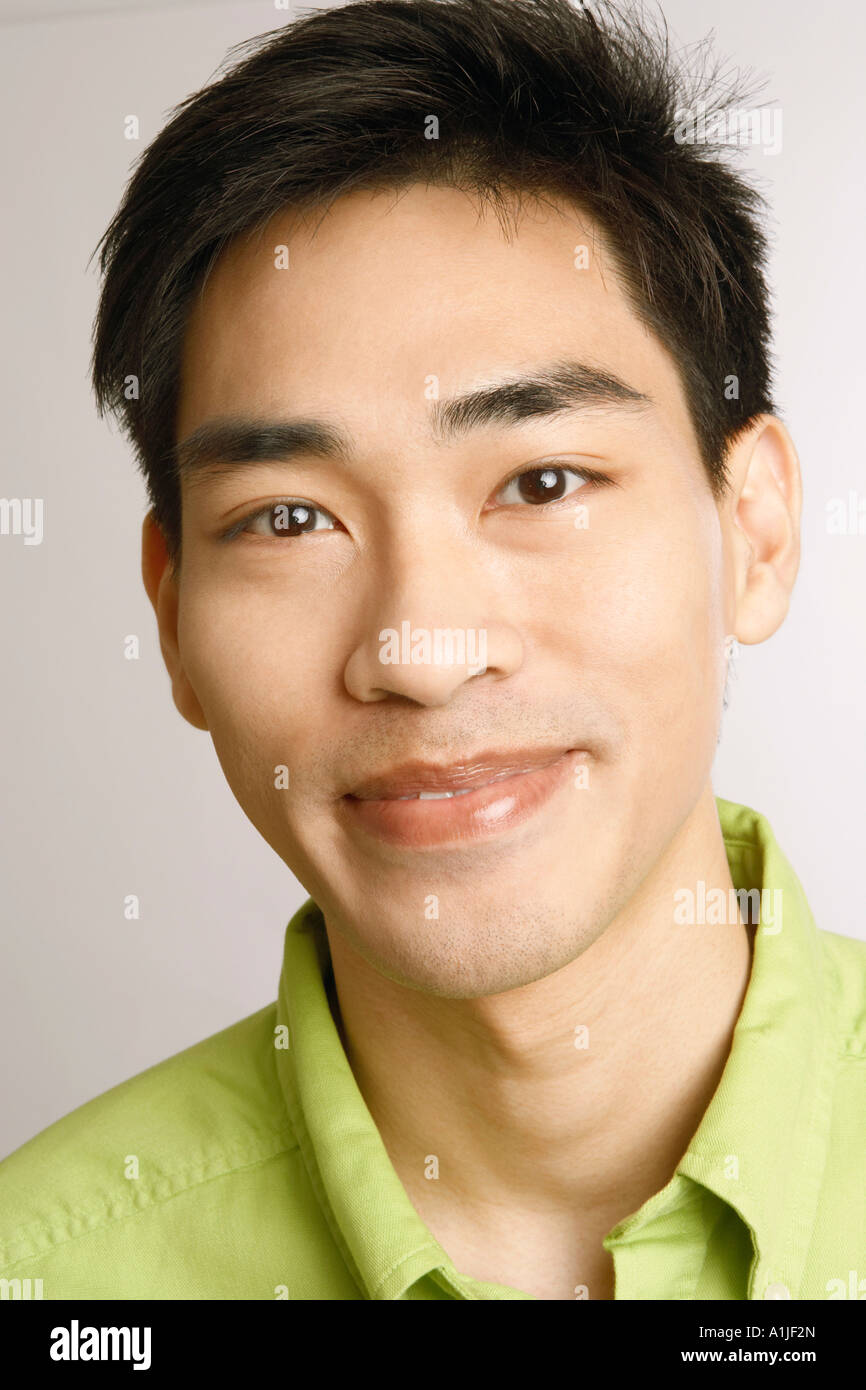Portrait of a mid adult man smiling Stock Photo - Alamy