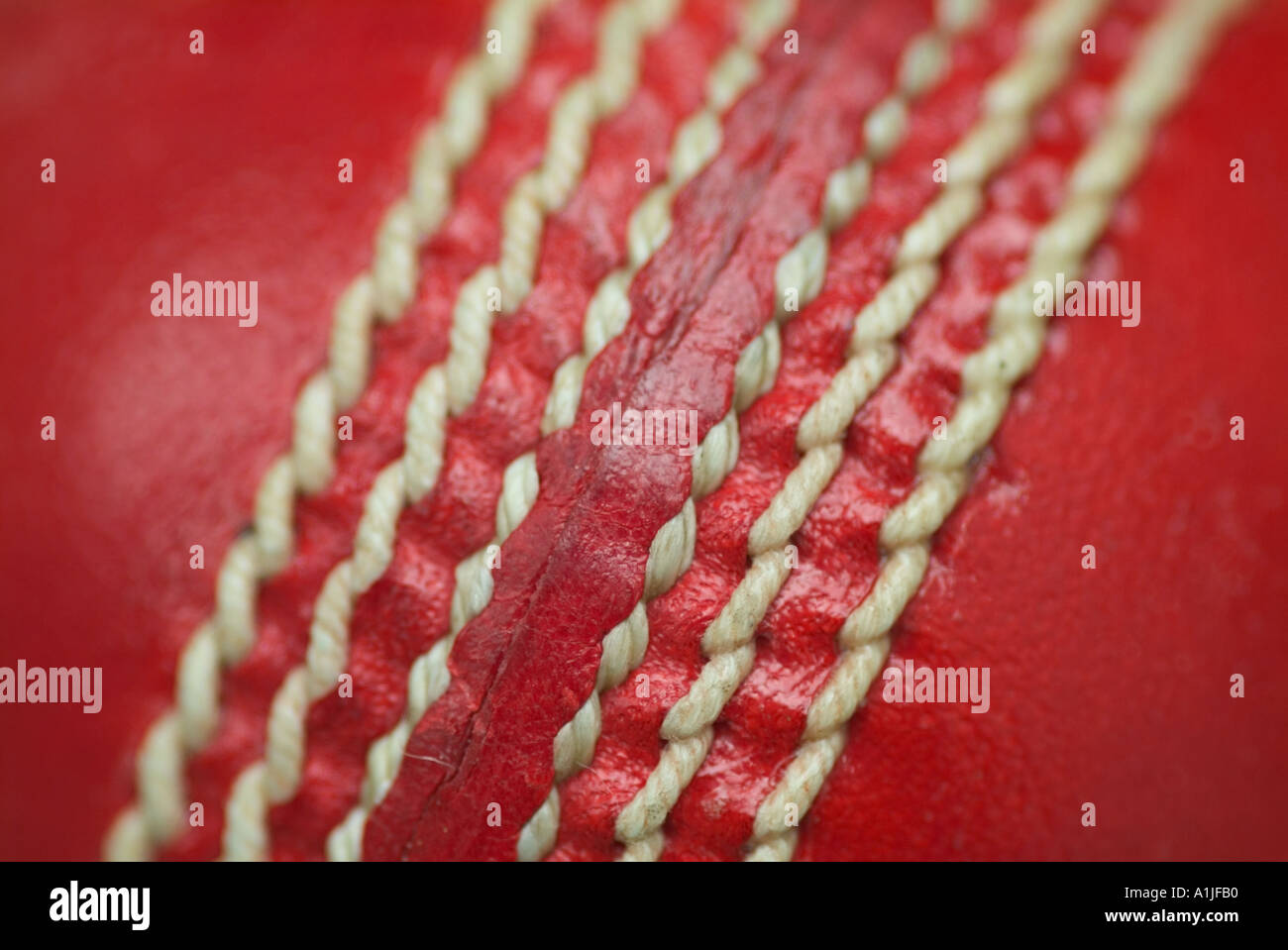Close Up Seam Cricket Ball High Resolution Stock Photography and Images ...