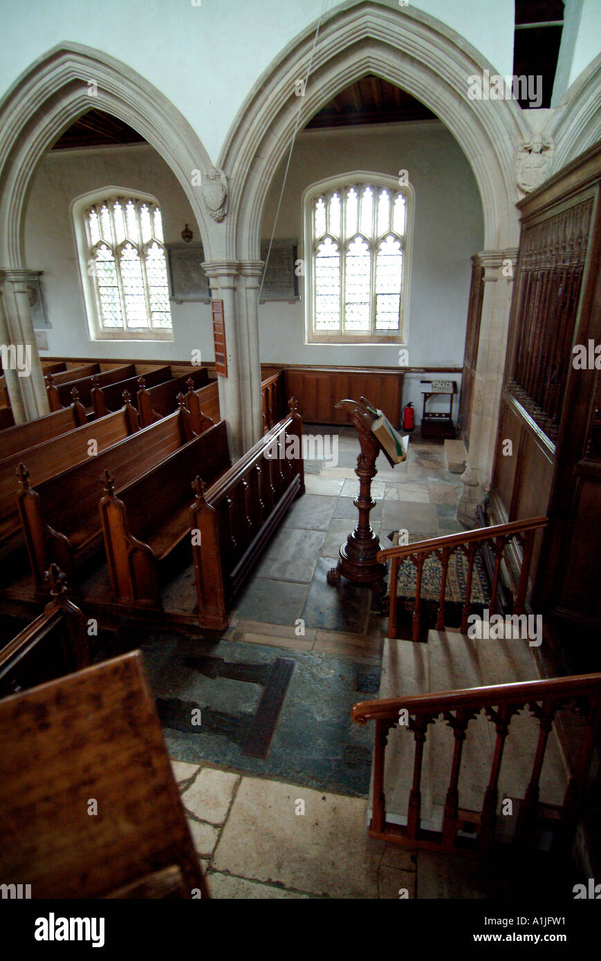 Church of St Mary the Virgin in the small English Village of Ewelme in ...