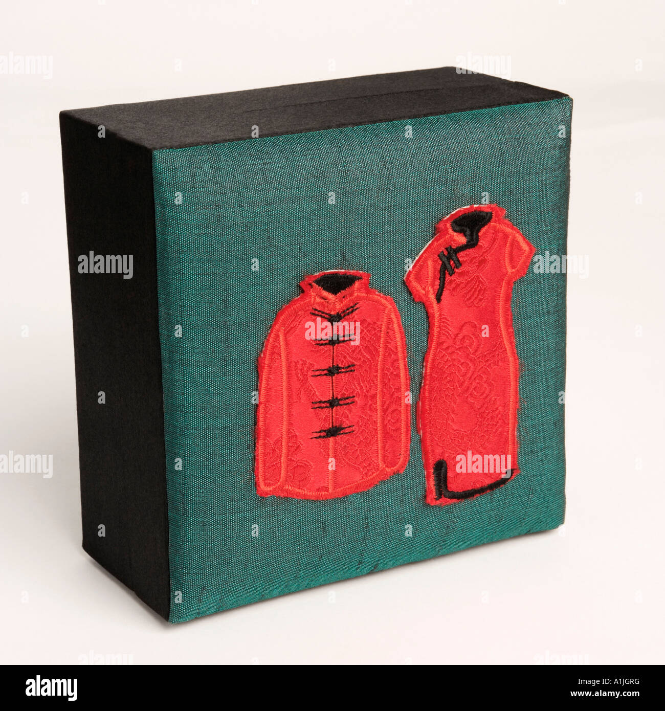 Embroidered box hi-res stock photography and images - Alamy