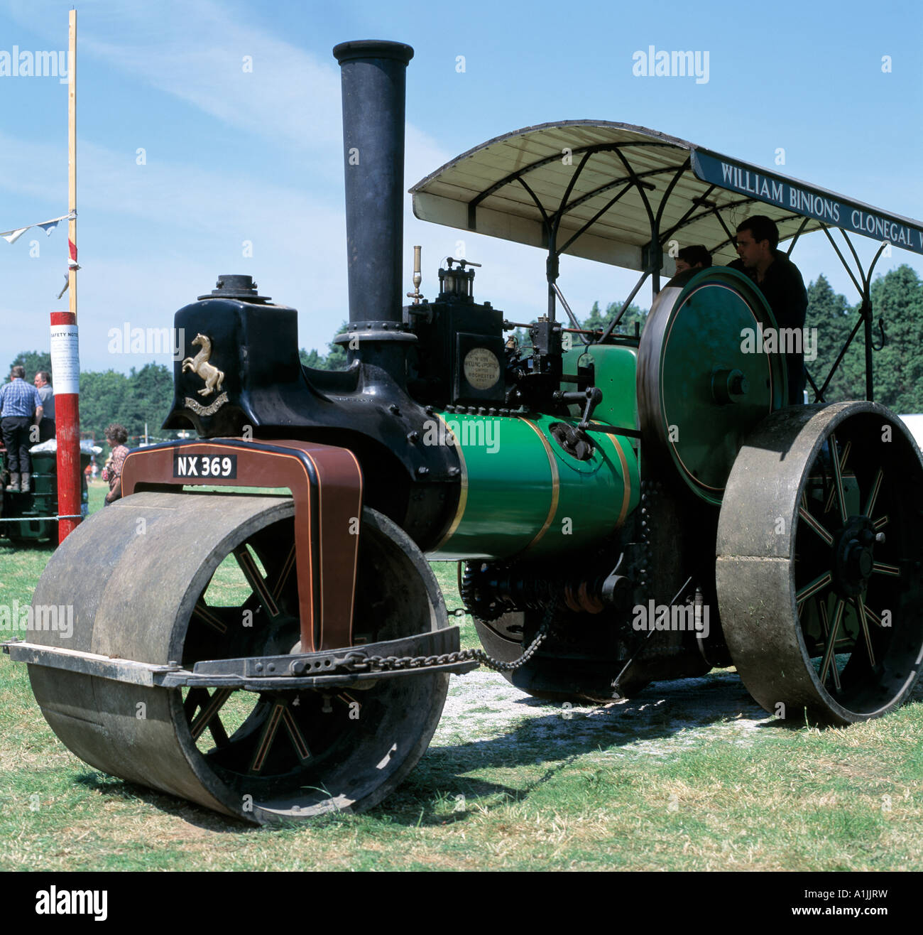 large steam engine at an irish steam rally Stock Photo - Alamy