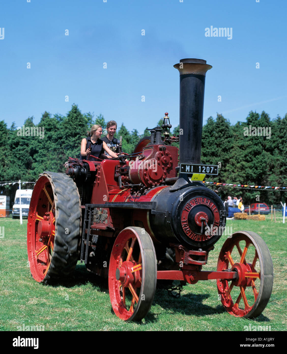 large steam engine at an irish steam rally Stock Photo - Alamy