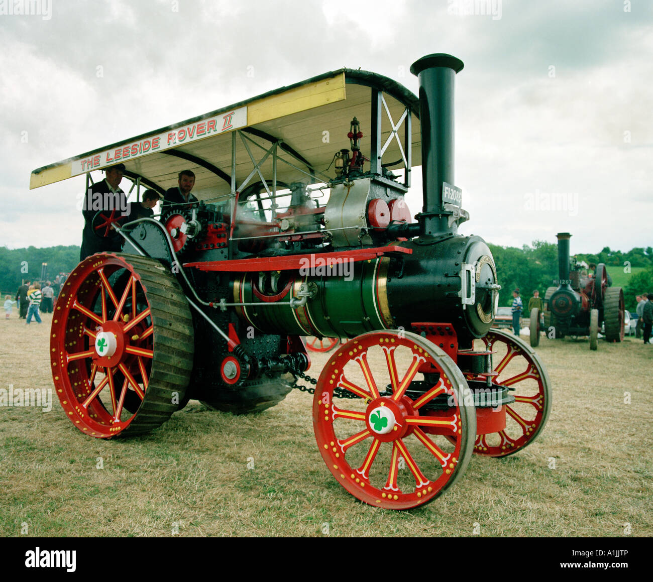 vintage steam engine at an irish steam rally Stock Photo - Alamy