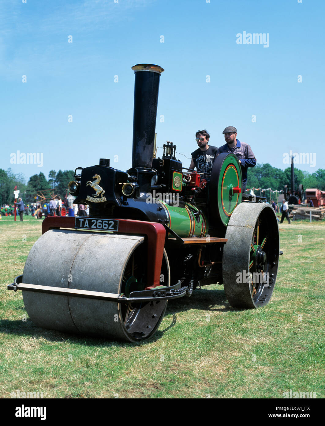 vintage steam engine at an irish steam rally Stock Photo - Alamy
