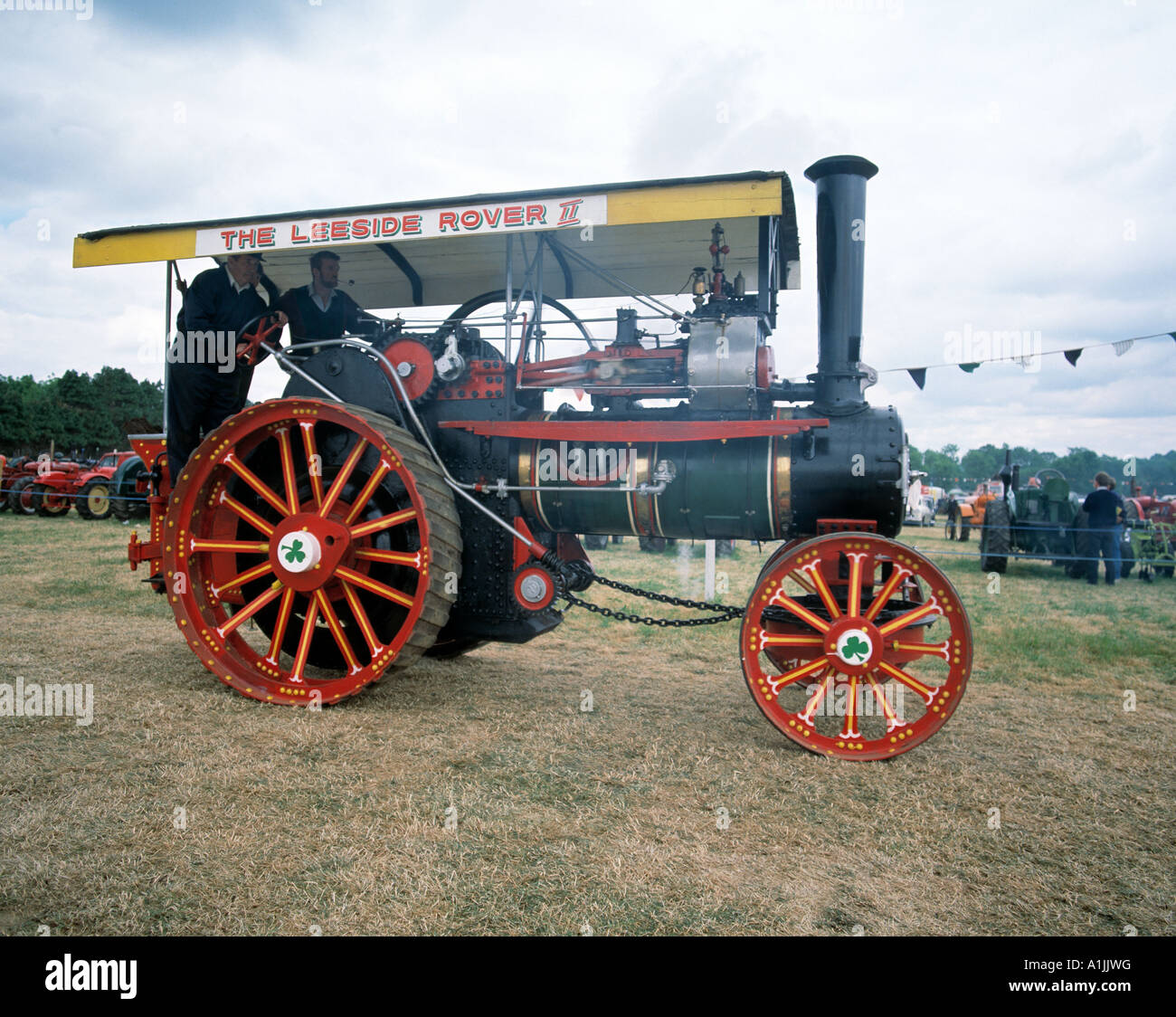 vintage steam engine at an irish steam rally Stock Photo - Alamy