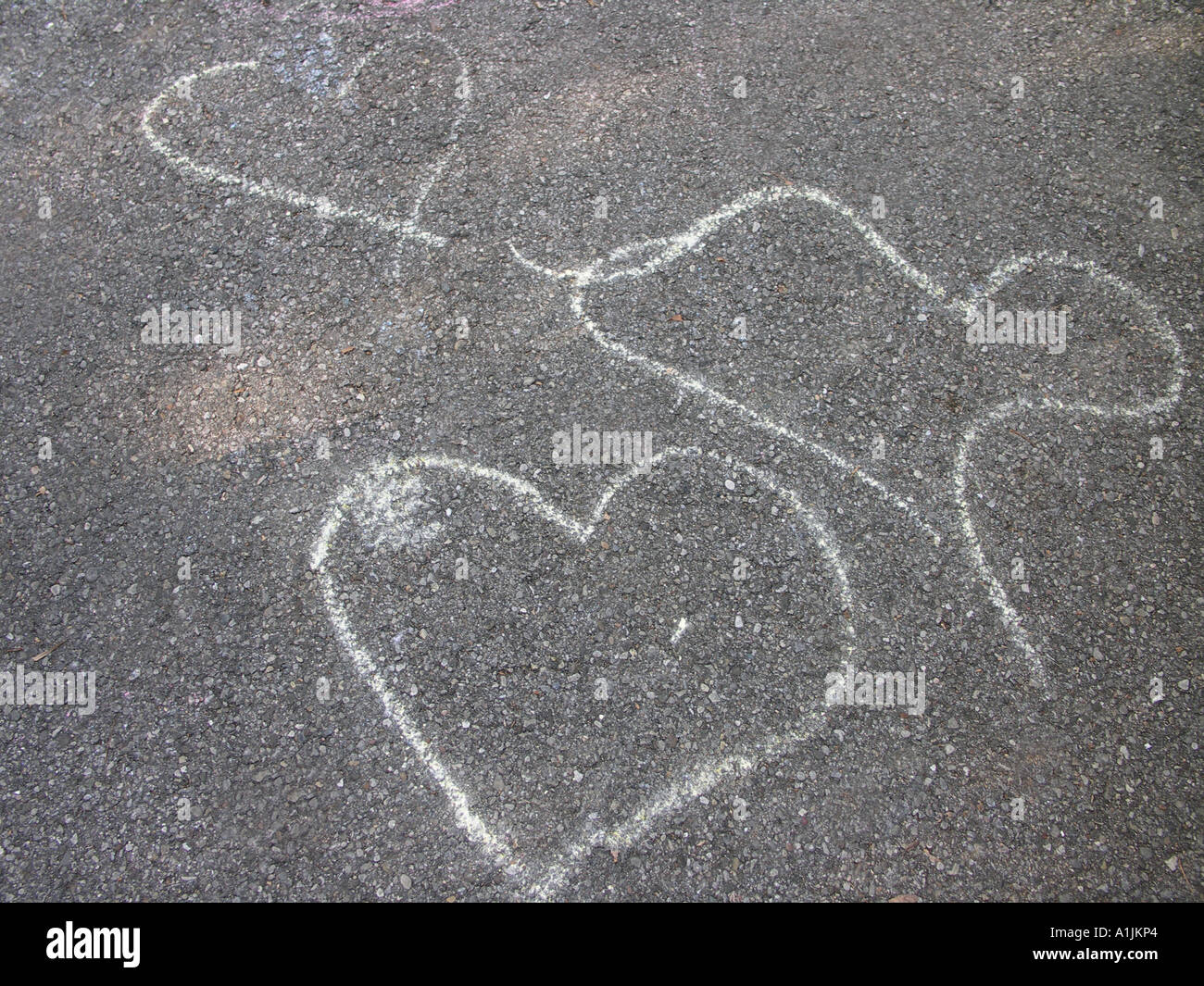 Chalk pavement drawings hi-res stock photography and images - Alamy