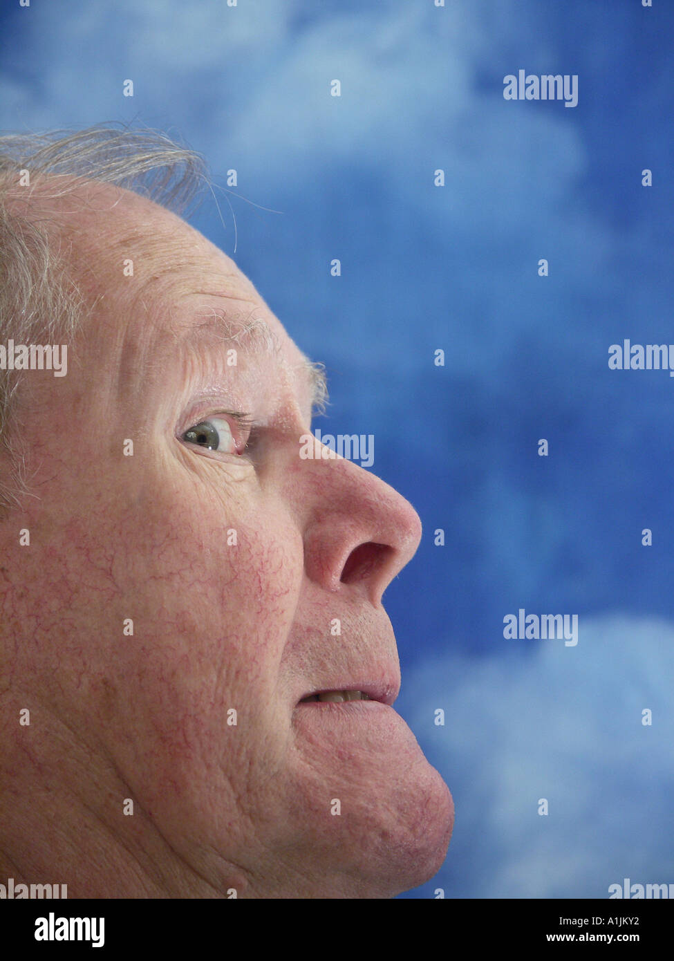 Pinched face hi-res stock photography and images - Alamy