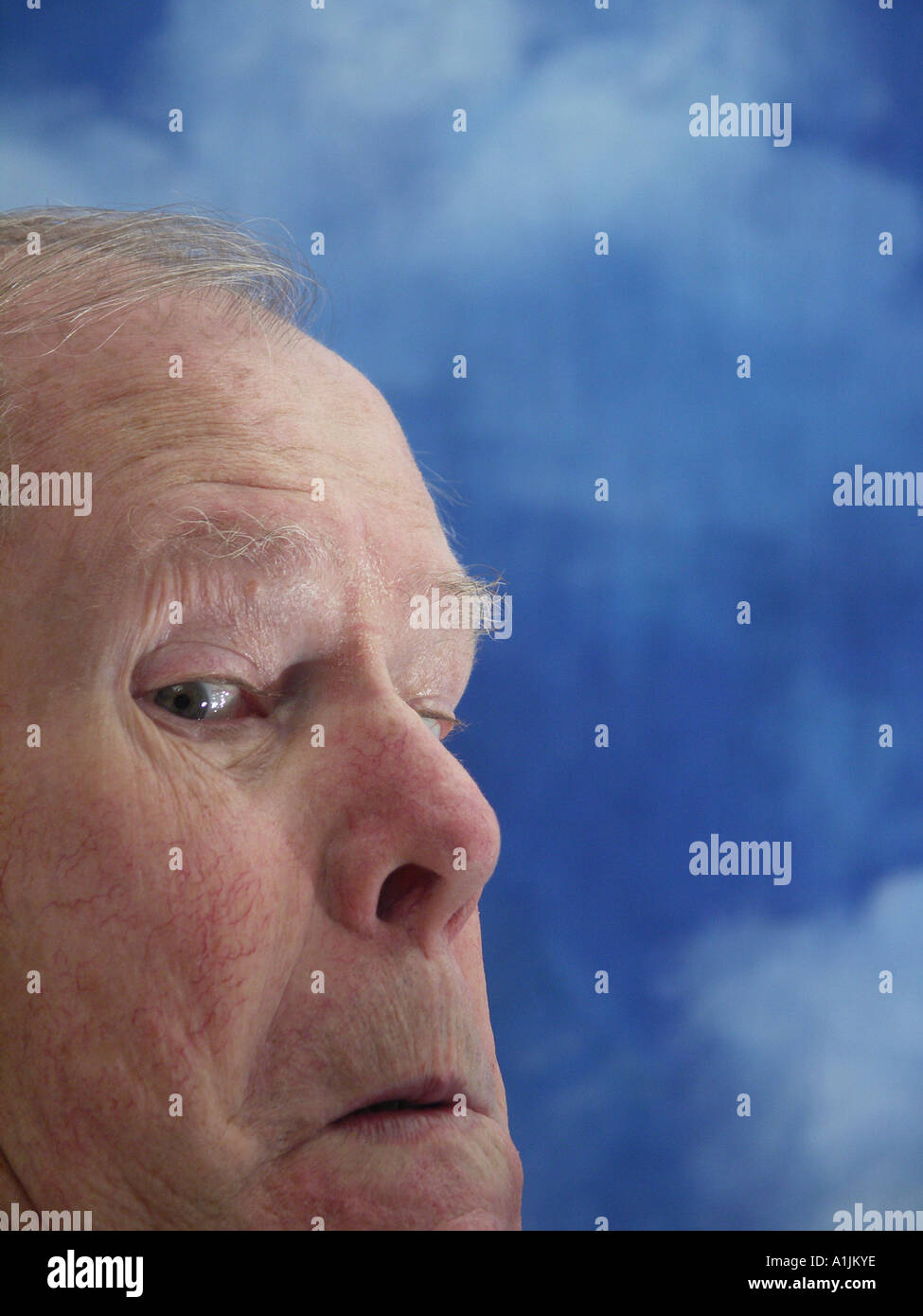 Pinched face hi-res stock photography and images - Alamy