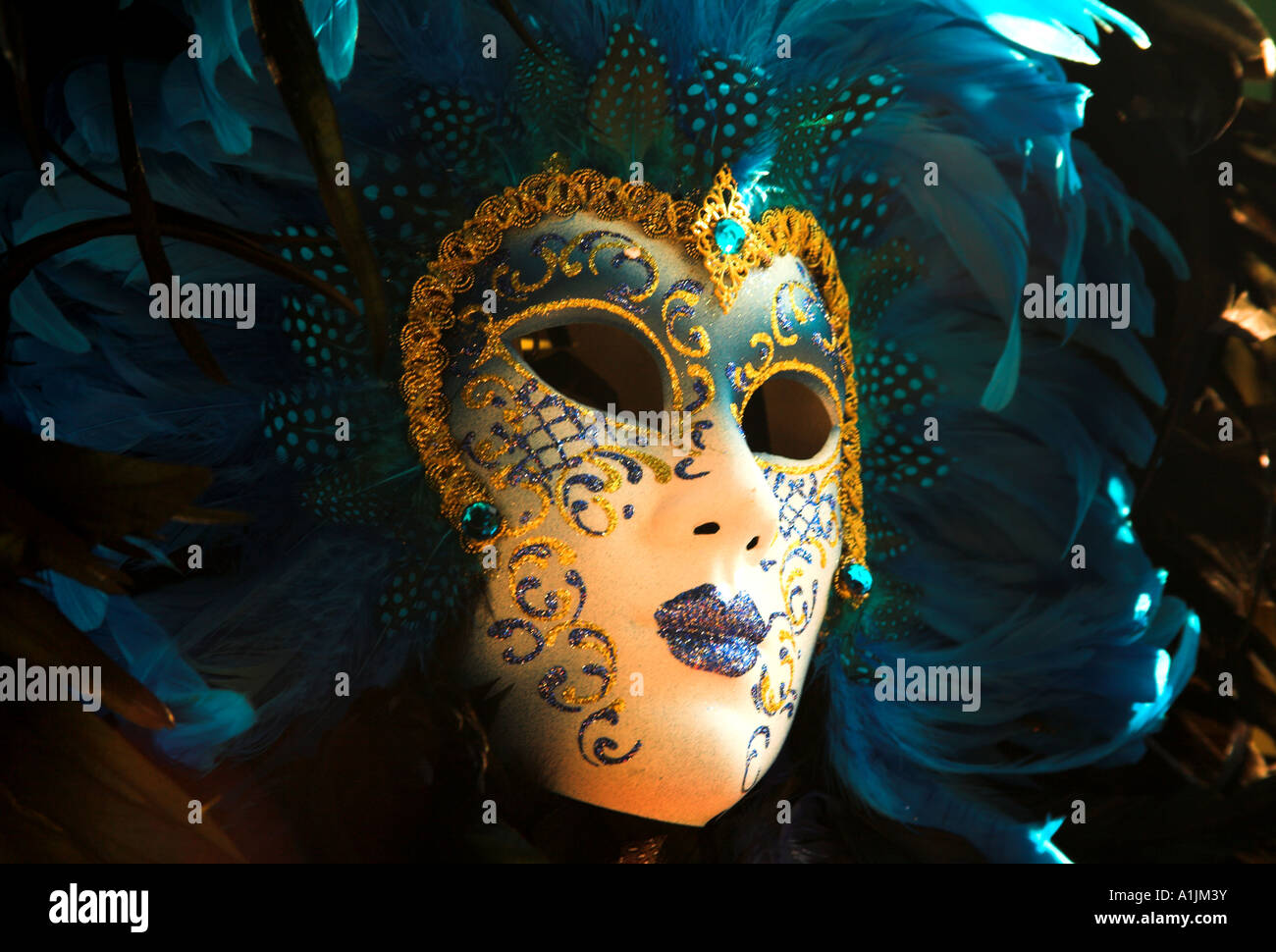 Venice Carnival Mask Stock Photo - Alamy