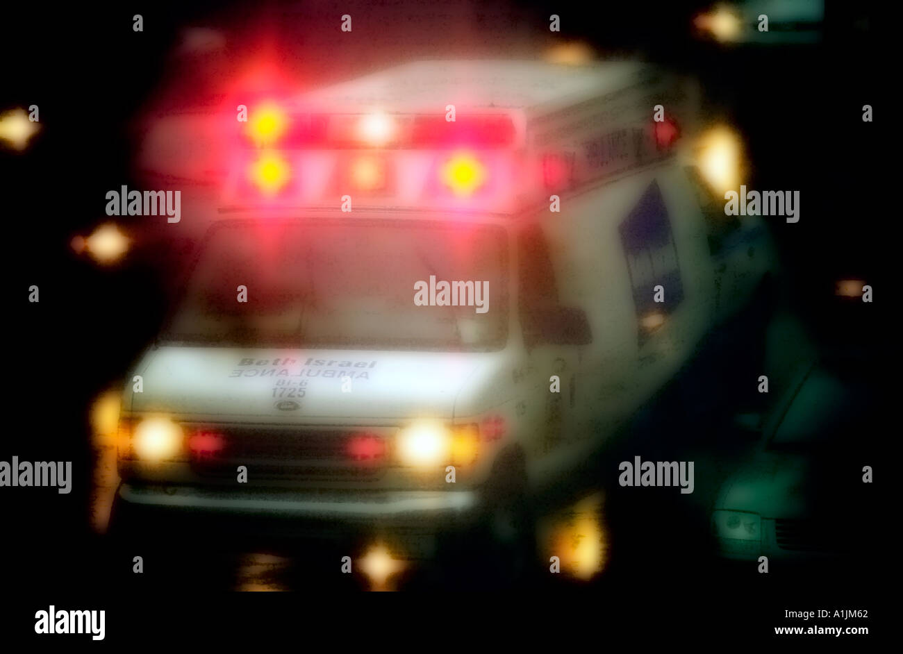 Ems ambulance rain hi-res stock photography and images - Alamy