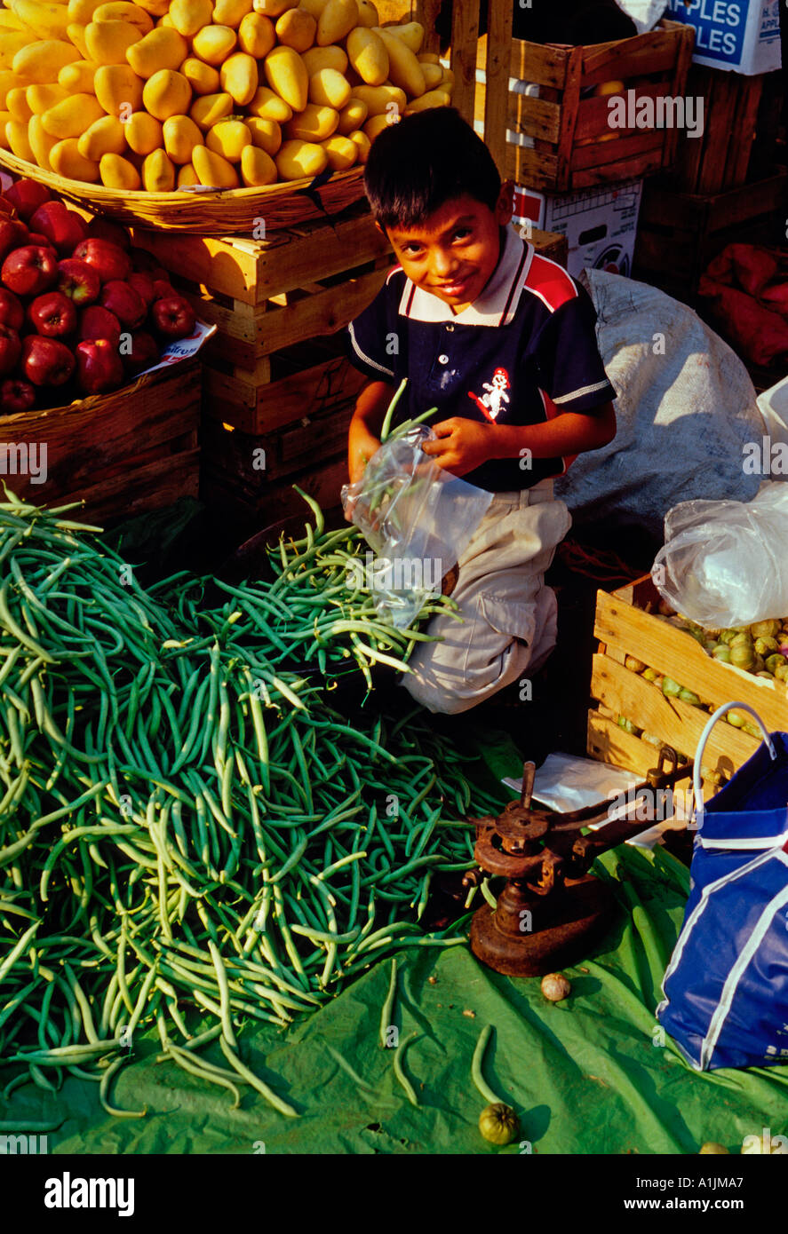 1, one, Mexican boy, boy, young boy, little boy, male child, fruit and ...