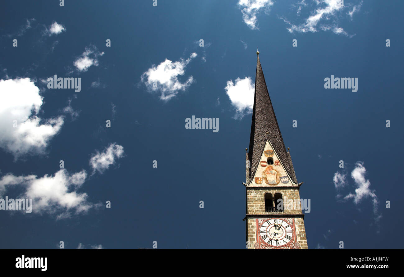 Church blue sky with clouds hi-res stock photography and images - Alamy