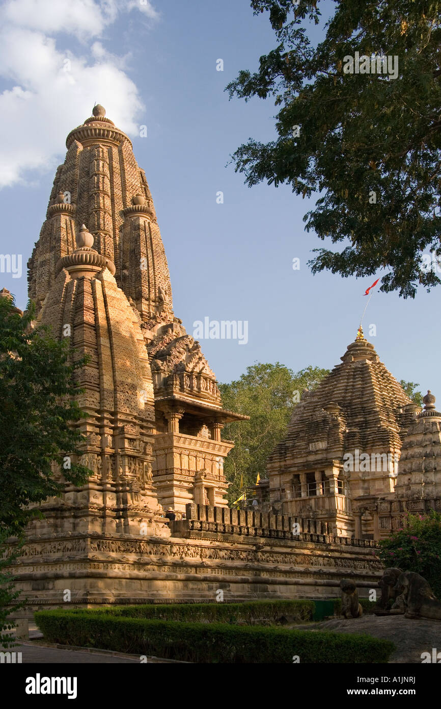 Kandariya mahadev temple complex hi-res stock photography and images ...