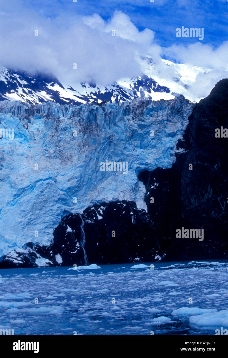 Barry Glacier, tidewater glacier, glacier, glaciers, mountain landscape ...