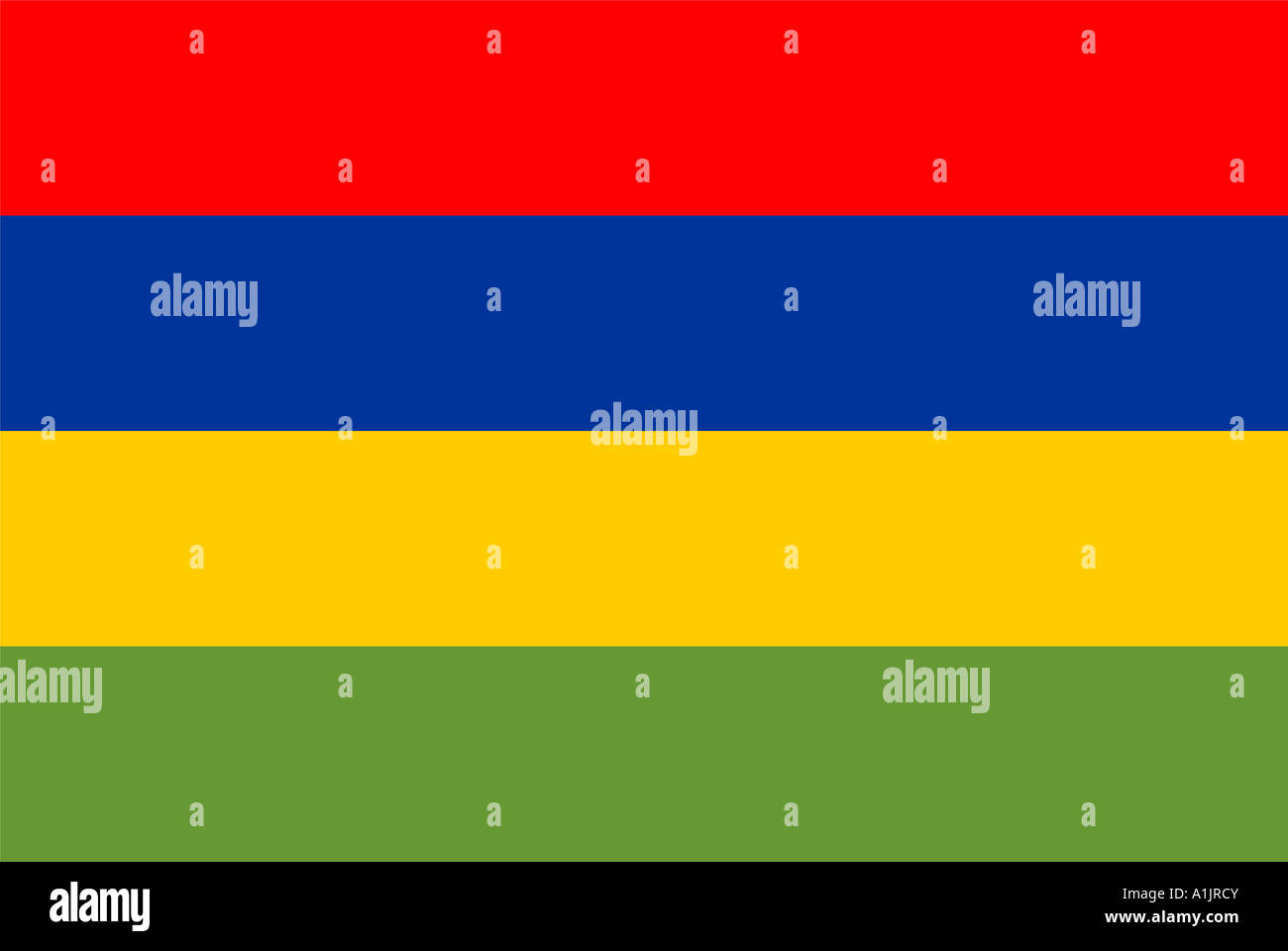 Mauritius national flag Stock Photo - Alamy
