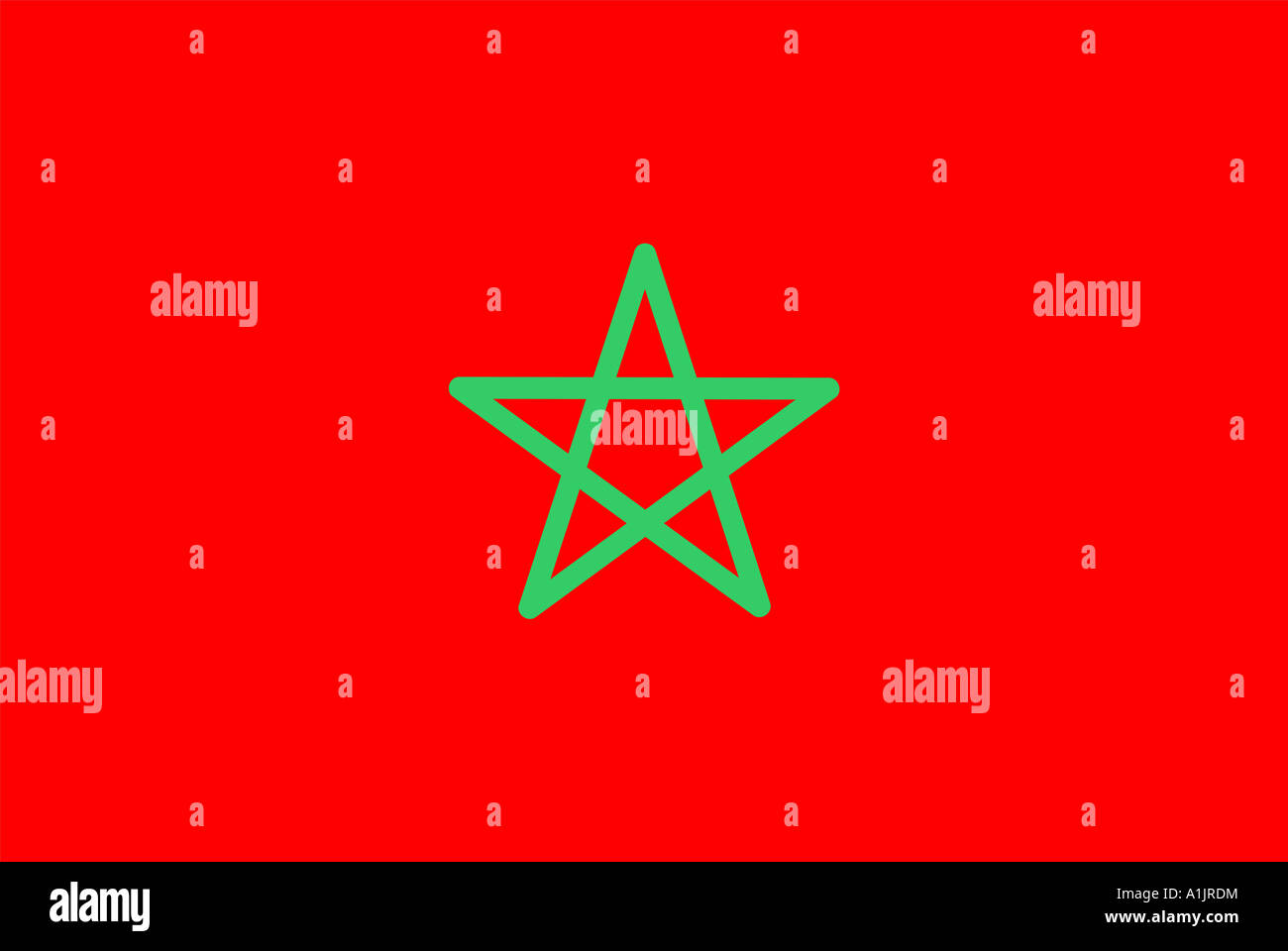 Morocco flag hi-res stock photography and images - Alamy