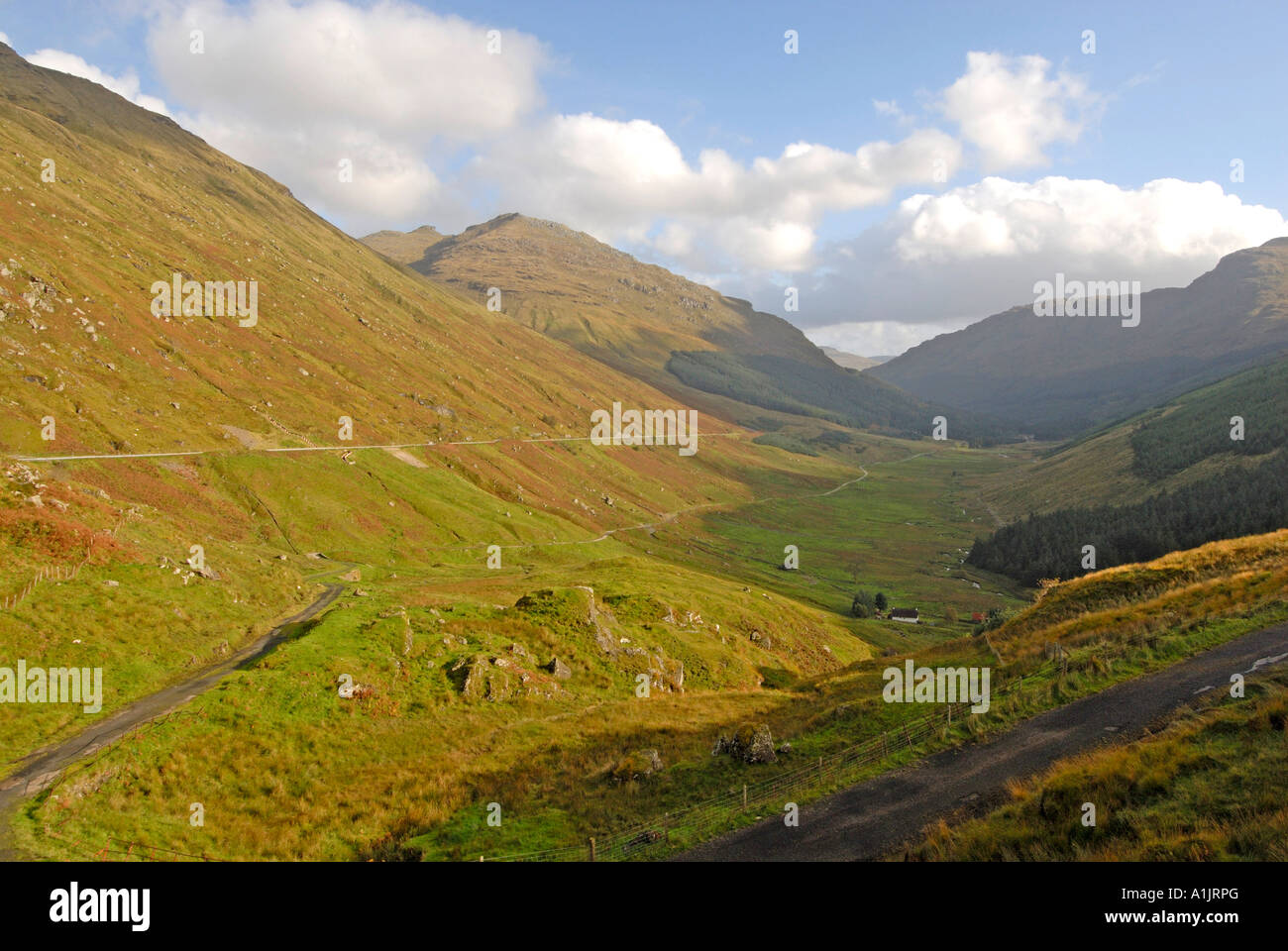Scotland mountain pass hi-res stock photography and images - Alamy