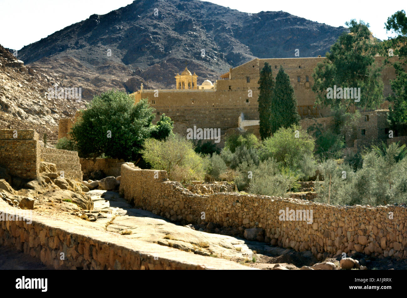 Sinai Egypt St Catherines Monastery Mt Sinai Stock Photo - Alamy