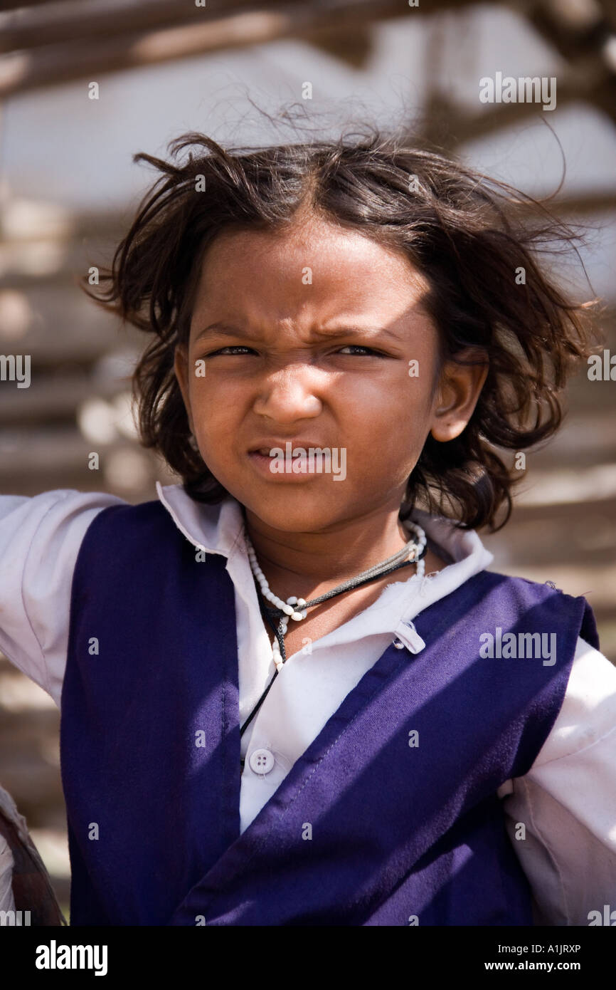Local indian girl hi-res stock photography and images - Alamy