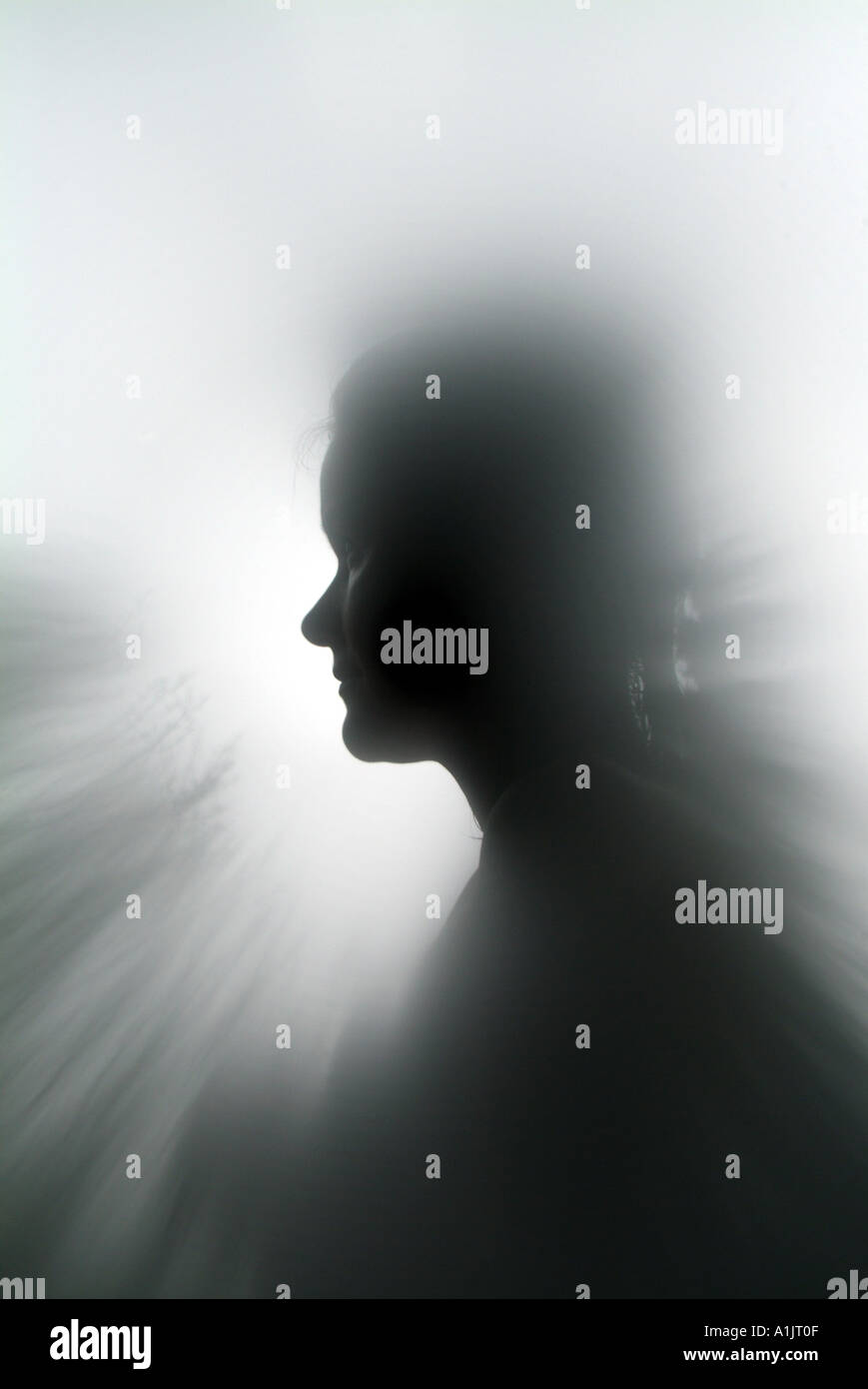 shadowy figure abstract sinister Stock Photo - Alamy