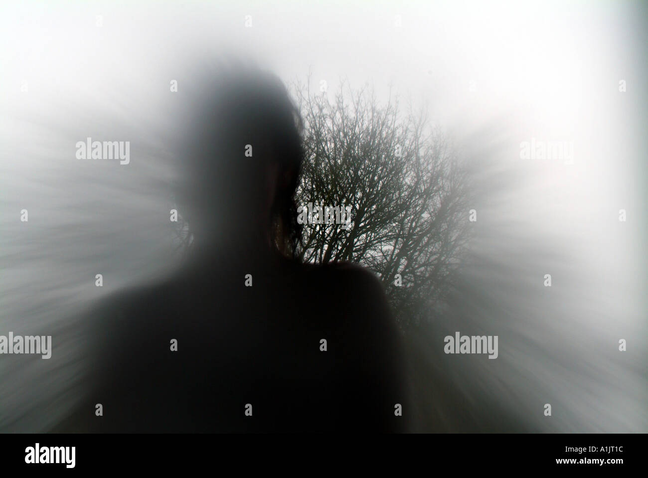 shadowy figure abstract sinister Stock Photo - Alamy