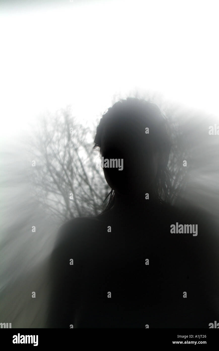 figure in shadow Stock Photo - Alamy