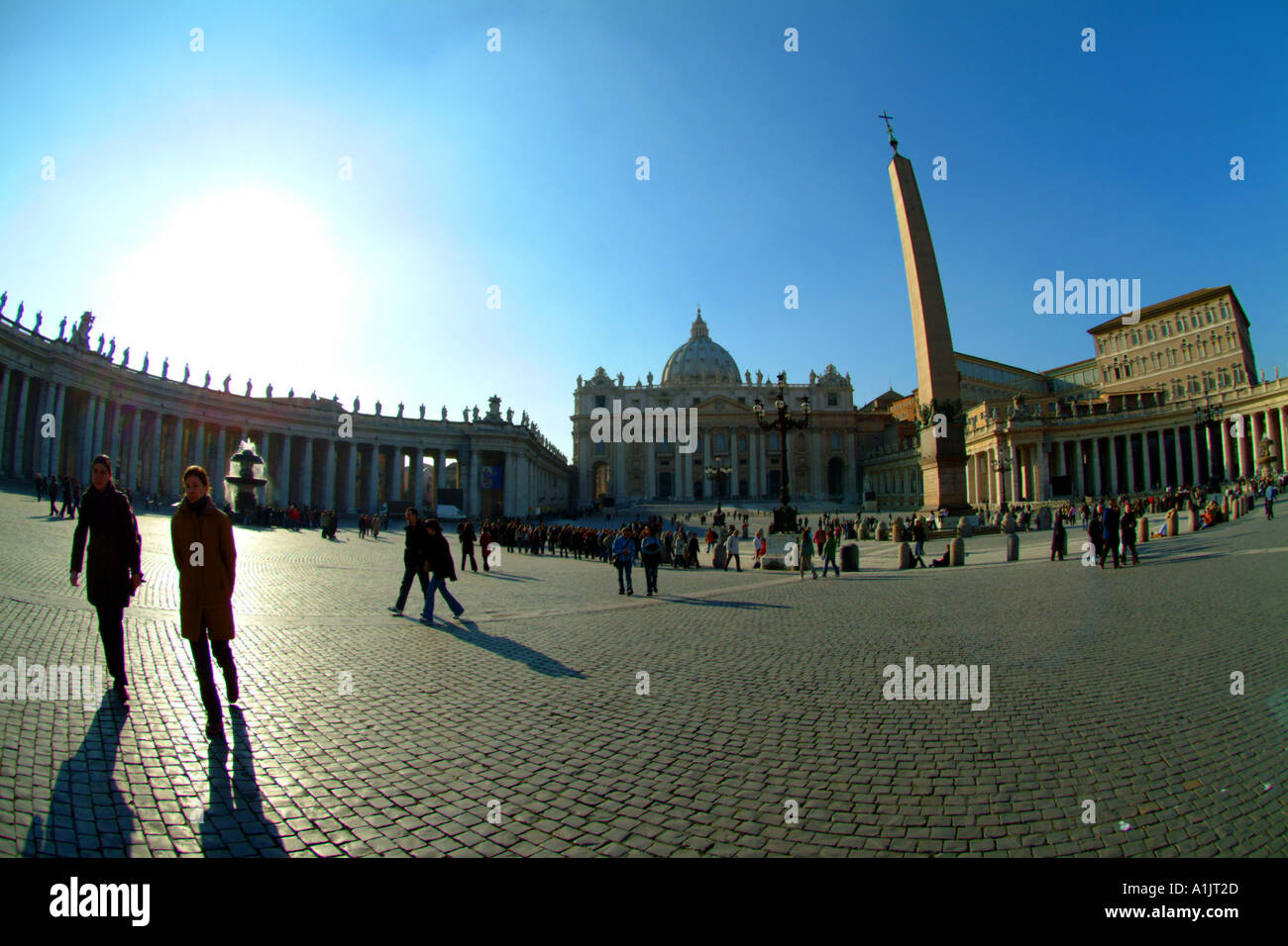 Saint basilica piazza pio xii hi-res stock photography and images - Alamy