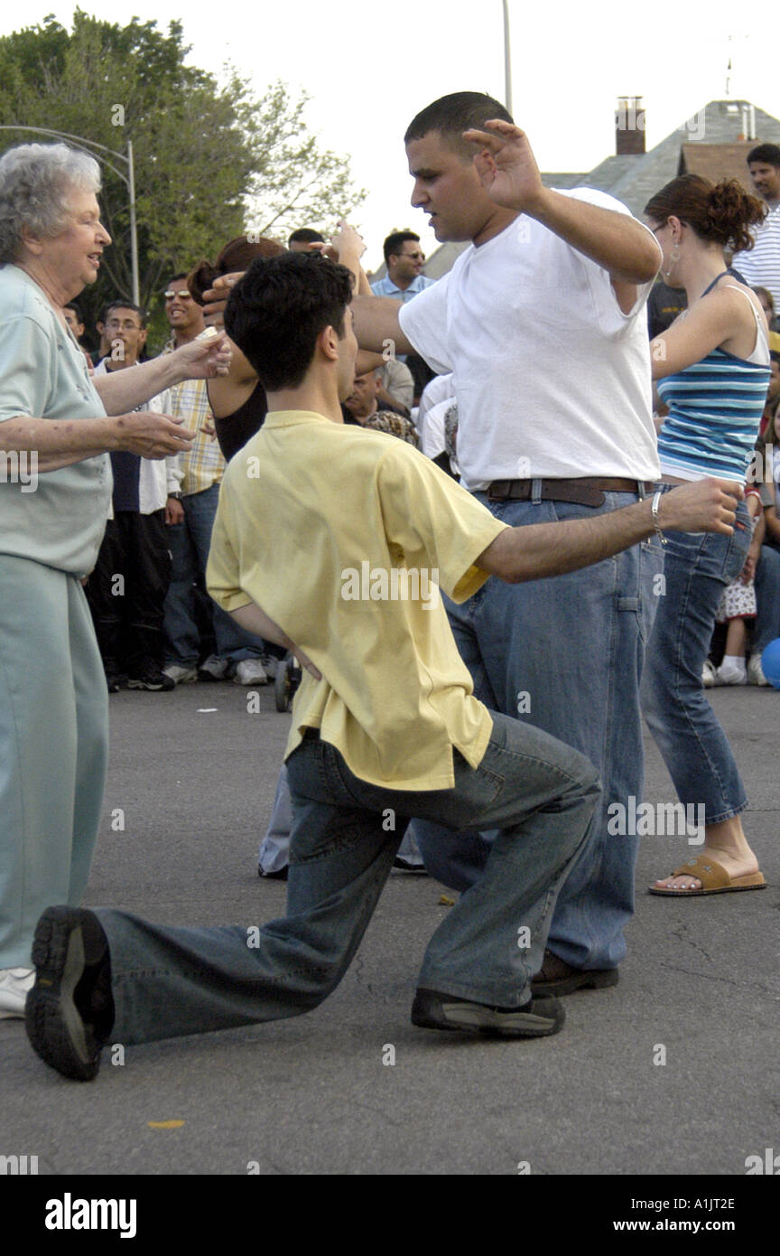 Two Young Arab men Dance During Concert at the Dearborn MI Arab ...