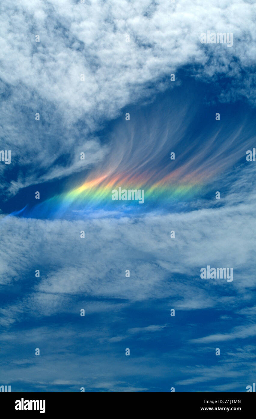 Circumhorizontal Arc Rainbow High Resolution Stock Photography and ...