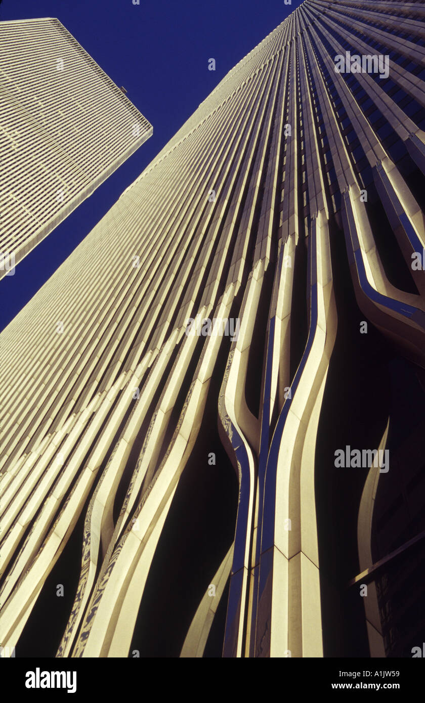 Detail World trade Centre pre 9 11 Manhattan New York USA Stock Photo ...