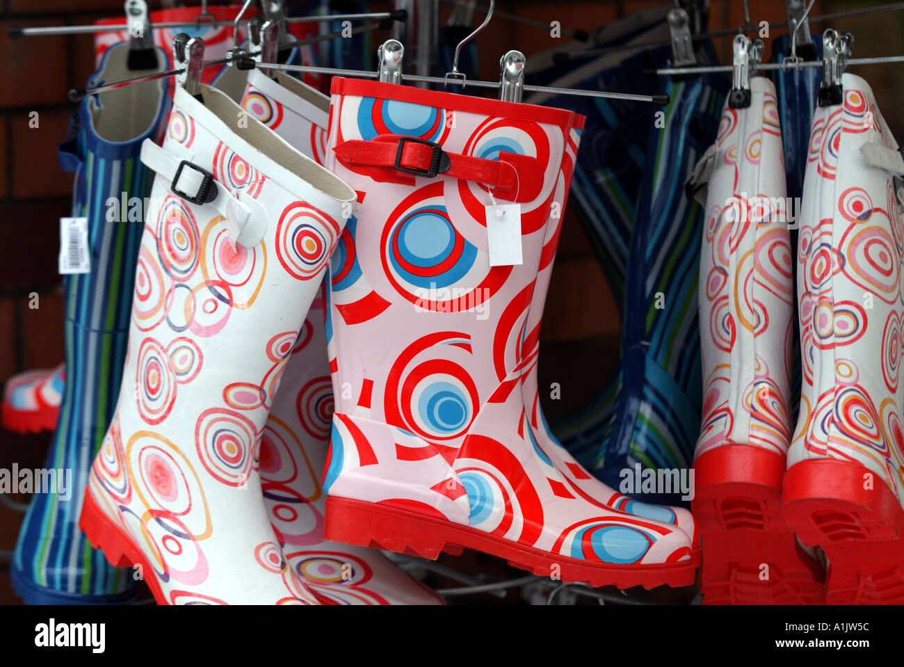 Patterned Wellies High Resolution Stock Photography and Images - Alamy