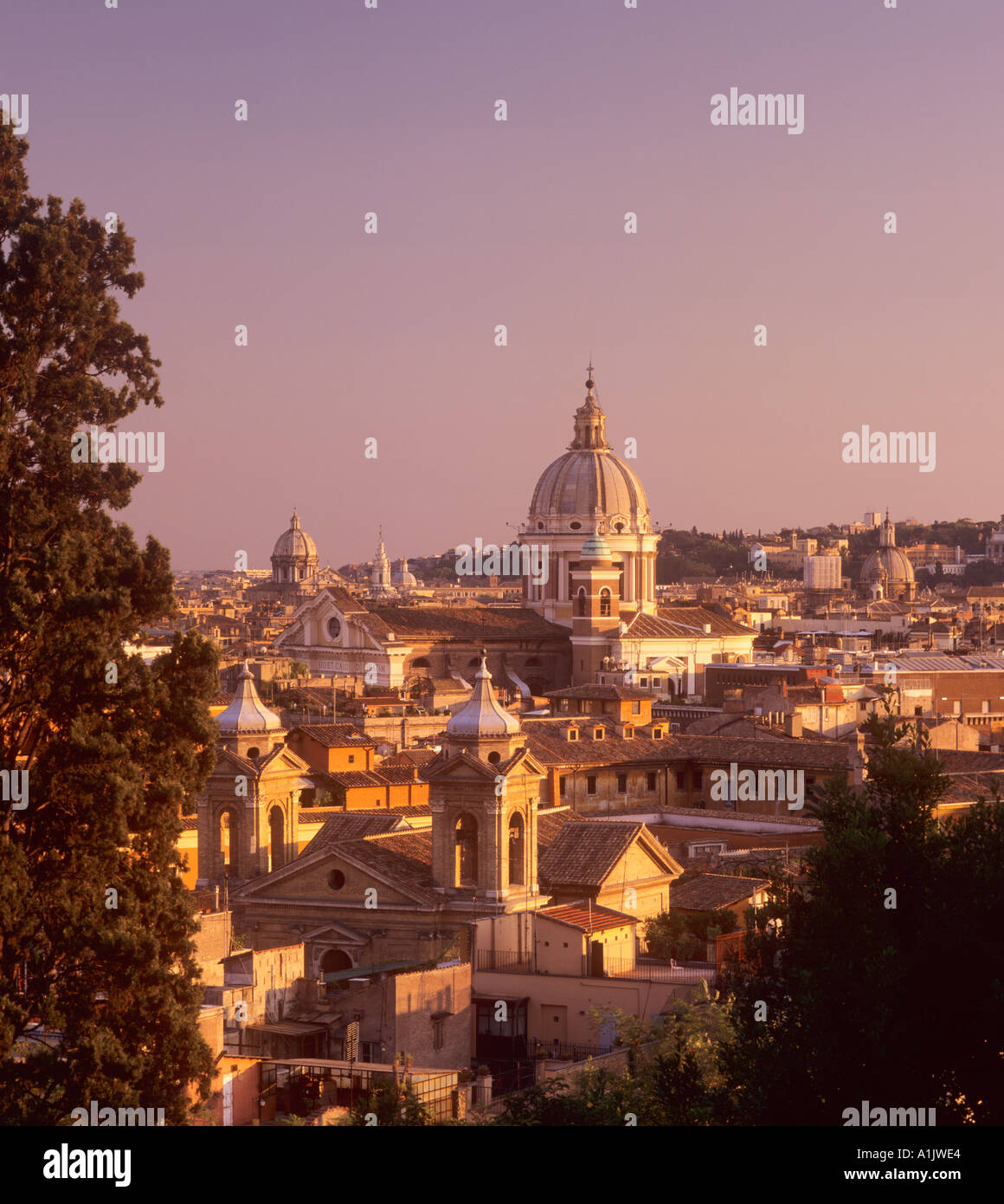 Pincio gardens hi-res stock photography and images - Alamy