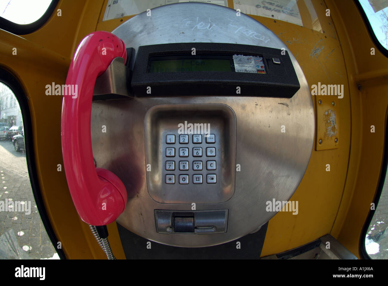 German payphone hi-res stock photography and images - Alamy