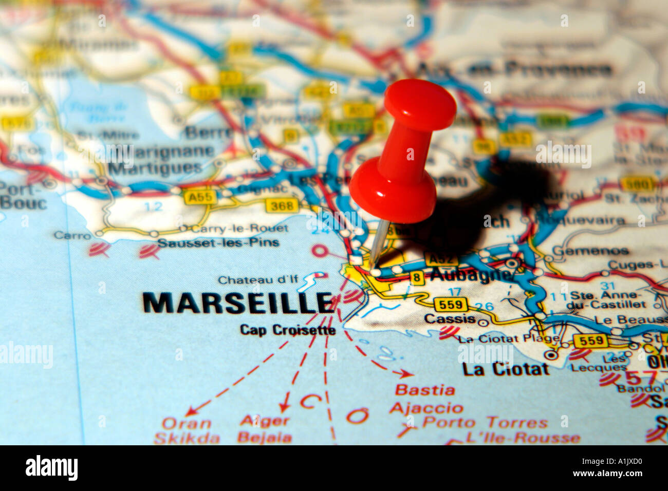 World Map Marseille 121 Map France 2c Marseille Stock Photos Free