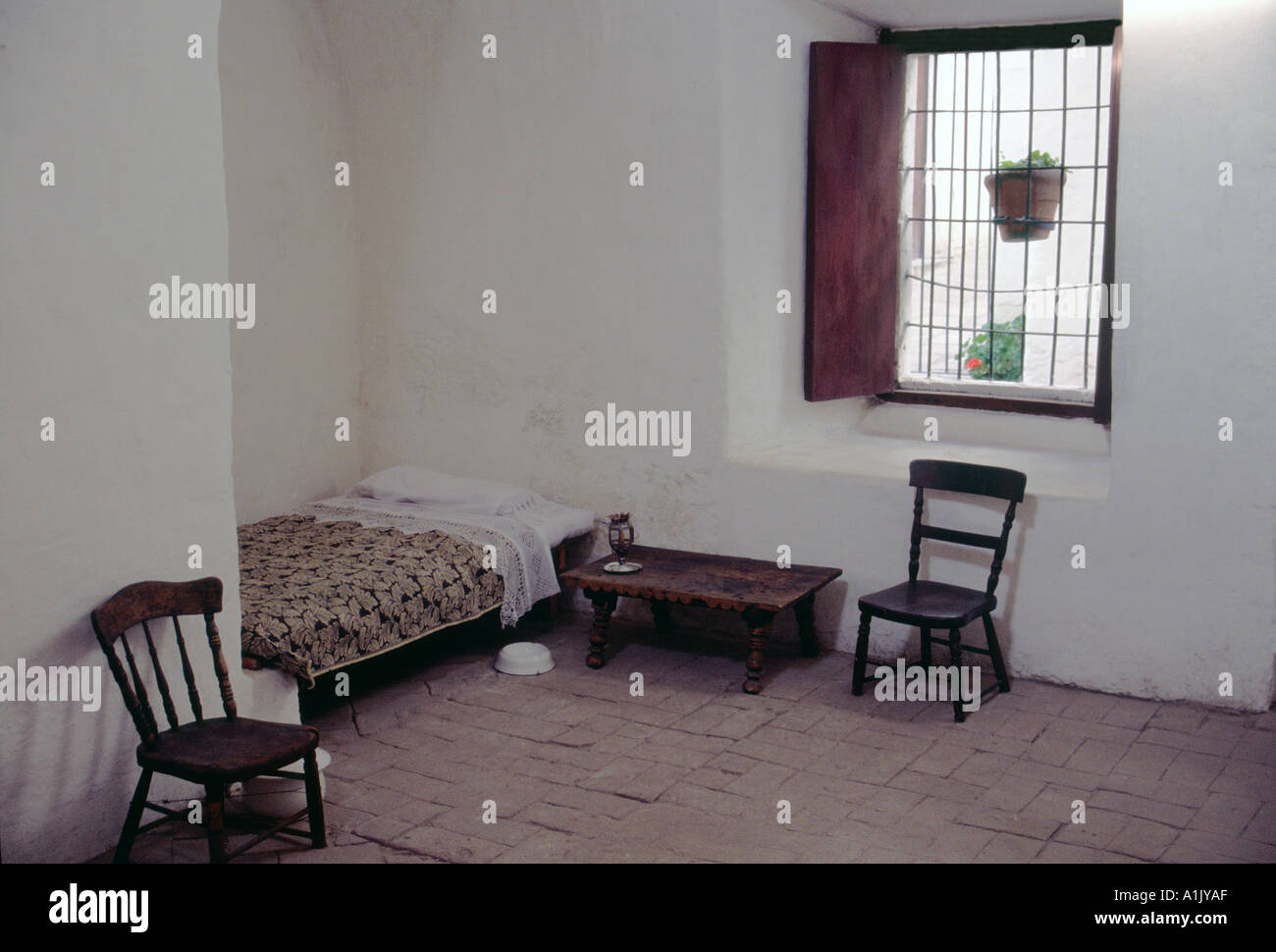 The simple room of nuns living in the convent of Santa Catalina ...
